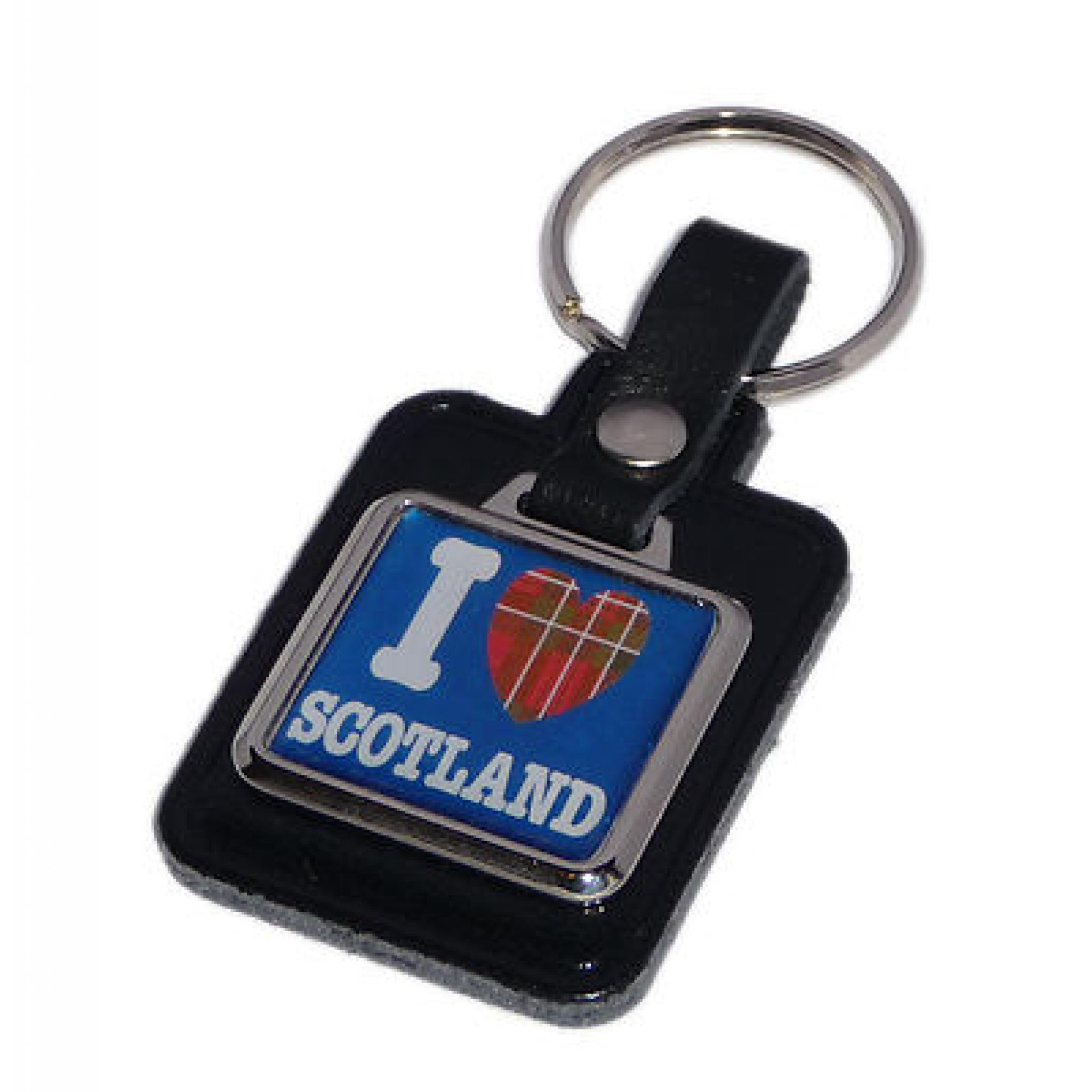 I Love Scotland Key Ring. This key ring comes supplied in a small ...